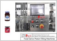 China 220V / 50Hz PLC Automatic Paste Filling Machine Air Consumption 0.3m3/Min for sale