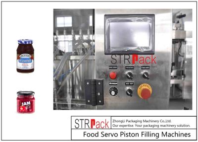 China 220V / 50Hz PLC Automatic Paste Filling Machine Air Consumption 0.3m3/Min for sale