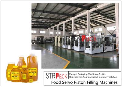 China Automatic Honey Sauce Cream Gel Paste Filling Machine Noise≤70dB Dimension 1000*800*1800mm for sale