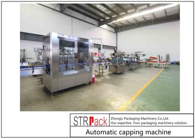 China Automatic Bottle Capping Machine With 50 - 300mm Bottle Height 10 - 50mm Cap Height for sale