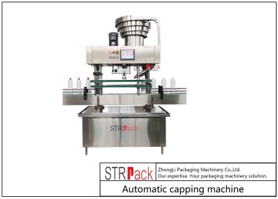 China PLC Control 1.5KW Bottle Capping Machine For Industrial Production for sale