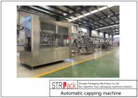 China Stainless Steel Essence Packing Bottling Filling And Capping Machine With PLC Control for sale