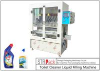 China High Accuracy Automatic Liquid Filling Machine Vertical High Tech Filler For Bleach / Acid for sale