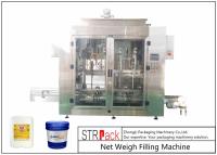 China 4 Heads Automatic Liquid Filling Machine / Lubricat Oil Filling Machine For Big Volume Container for sale