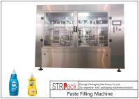China High Accuracy Paste Filling Machine , Liquid Soap / Shampoo Filling Machine for sale