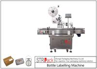 China Electric Plane Self Adhesive Labeling Machine , Carton / Can / Bag Labeling Machine for sale