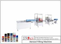 China High Performance Aerosol Filling Machine , Aerosol Paint Can Filling Machine for sale