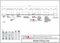 China Bag On Valve Aerosol Filling Machine Line / Liquid Bottle Filling Machine Line for sale