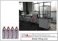 China Automatic Gas Cartridge Aerosol Can Filling Machine Line With Water Bath Leakage Tester for sale