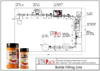 China Rotary Type Powder Filling And Packing Machine Line High Accuracy Easy Operation for sale