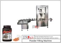 China 50g-5000g Stable Automatic Powder Filling Machine , Chemical Powder Packing Machine for sale