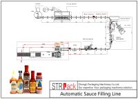 China Abrasion Resistance Sauce Filling Machine Jam Filling Machine 304 Stainless Steel for sale