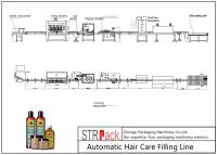 China Shower Gel Bottle Filling Line for sale