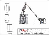 China Automatic Powder Packaging Machine With Auger Filler For Coconut Powder for sale