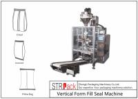 China 350g Powder Packaging Machine Vertical Form Fill Seal 80 Bags/Min With Auger Powder Filling Machines for sale
