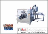 China 300ml-3L Liquid Premade Pouch Packing Machine For Doypack Bag 1.5 KW Power for sale
