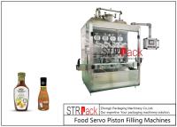 China Automatic Vinaigrette Liquid Bottle Filling Machine Easy Cleanout 12 Nozzles 5000ml for sale