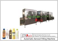 China 1200Cans/H 600ml Aerosol Filling Machine For Sunscreen Spray Production for sale
