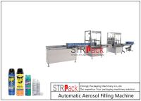 China 27.5mm Sealing Aerosol Filling Machine 0.7Mpa Sterilized Aerosol Packing Machine for sale