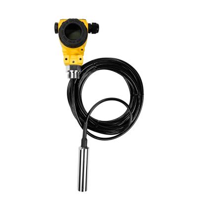 China Submersible Level Transmitter with Display 0-200mH2O IP68 for Chemical Water Tank Monitoring for sale