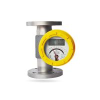 China Intelligent Metal Tube Rotameter Digital Flow Meter 0-100 L/min High Pressure Industrial for sale