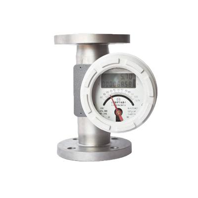 China Intelligent Metal Tube Rotameter Digital Flow Meter 0-100 L/min High Pressure Industrial for sale