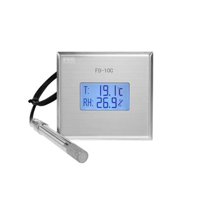 China FD-10C Embedded Snap On Cover Temperature Humidity Transmitter 316L Stainless Steel -20~80℃ 0~100%RH for sale