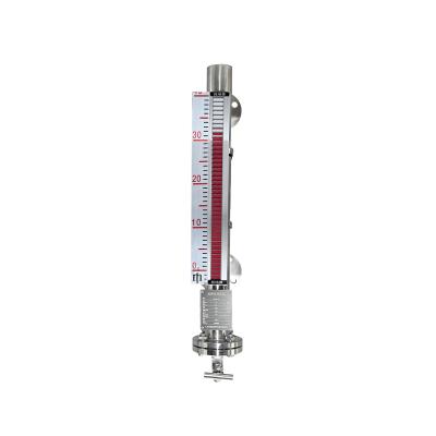 China FD86-UHZ Stainless Steel Magnetic Flap Level Gauge 304 316L Corrosion Resistant Liquid Level Measurement for sale