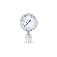 China Stainless Steel Sanitary Diaphragm Pressure Gauge 63mm 0-10 bar Corrosion Proof for sale