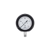 China Phenolic Material 0.4 Class Precision Pressure Gauge Accurate And Intuitive Pointer Reading for sale