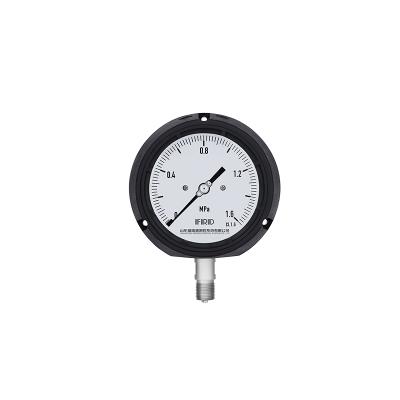 China Phenolic Material 0.4 Class Precision Pressure Gauge Accurate And Intuitive Pointer Reading for sale