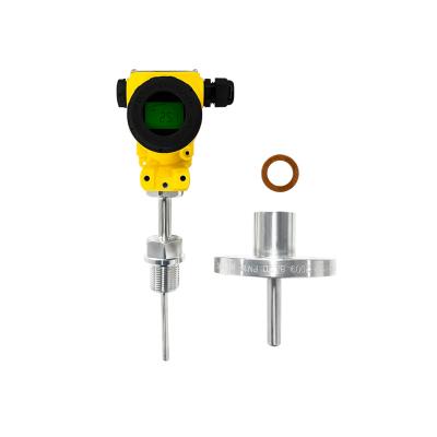 China Flange Mounted Temperature Transmitter DN25 DN50 for Industrial Pipeline Medium Monitoring for sale