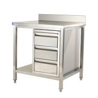 China Professional Grade Stainless Steel Workbench for Commercial Restaurants and Kitchens for sale