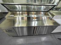 China Cooling Prep Table Stainless Steel Refrigeration Work Table for Kitchen Undercounter for sale