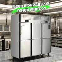 China Stainless Steel Refrigeration Equipment for Kitchen 2/3/4/6 Door Refrigerator/Freezer for sale