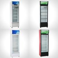 China Single-Temperature Vertical 1-Door Showcase Commercial Refrigeration Beverage Cooler for sale