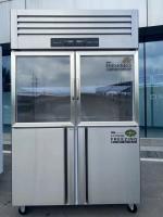China Upright Refrigerator Fridge Freezer Customized Dimensions and R600a/R290a Refrigerant for sale