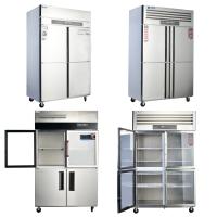 China Stainless Steel Refrigeration Equipment Single Double Three Four Six Door 2-8C/-6 -15C for sale