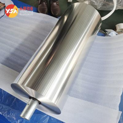 China 12 Mic 8011 Jumbo Roll Aluminum Foil Food Grade Kitchen Foil Paper for sale
