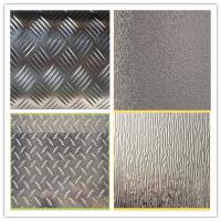 China 5052 3000 Series 5 bar aluminum tread plate 2mm aluminium checker plate for sale