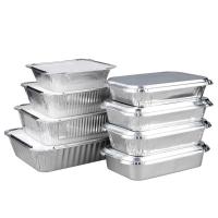 China Silver Aluminum Pan Container With OEM Available For Performance for sale