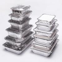 China Aluminium Foil Container Lids For H14 Temper And ≤120mm Height for sale