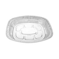 China Large Crown Oval Roaster Aluminum Foil Pan for Oven and Cooking for sale