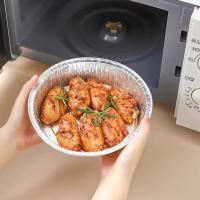 China Round Aluminum Foil Pizza Baking Pans / Trays With Plastic / Foil / Paper Lid for sale