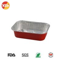 China 250ml 320ml 350ml 500ml Aluminum Foil Airline Food Container Takeaway Tray for sale