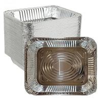 China 9x9x2 Square Aluminum Foil Pans Cooking Tin Foil Air Fryer Containers for sale