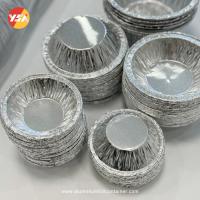 China Foil Ramekins Round Foil Pans Microwave Oven Smooth Wall For Foil Tray for sale