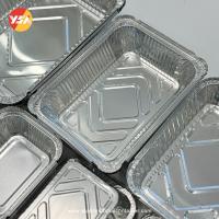 China Full Size Foil Steam Table Pan Shallow Medium Deep Aluminum Foil Container With Lids for sale