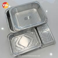 China Full Size Foil Steam Table Pan Shallow Medium Deep Aluminum Foil Container With Lids for sale