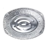 China 267oz Oval Aluminum Foil Turkey Tray Large Foil Roasting Pan Pakaging for sale